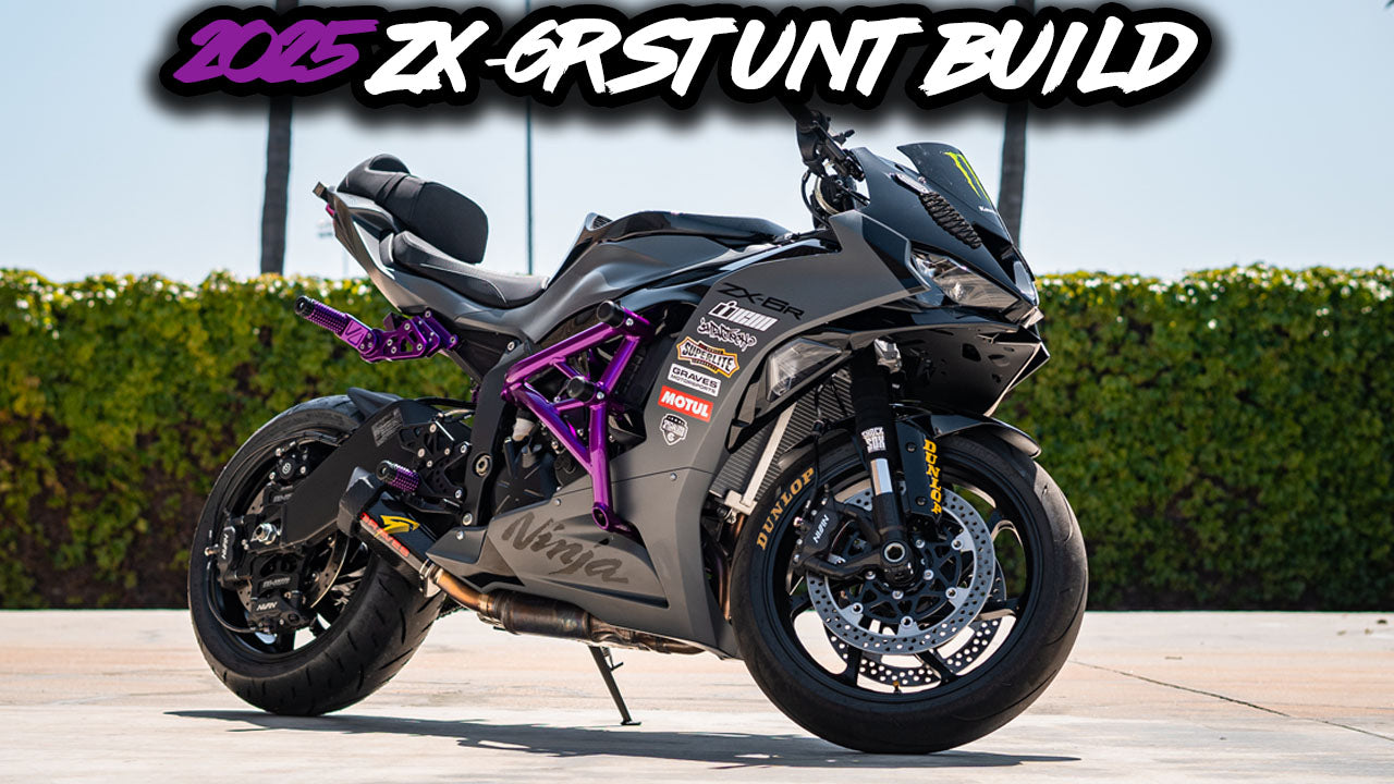Jason Britton’s 2025 Kawasaki Ninja ZX6R Stunt Build