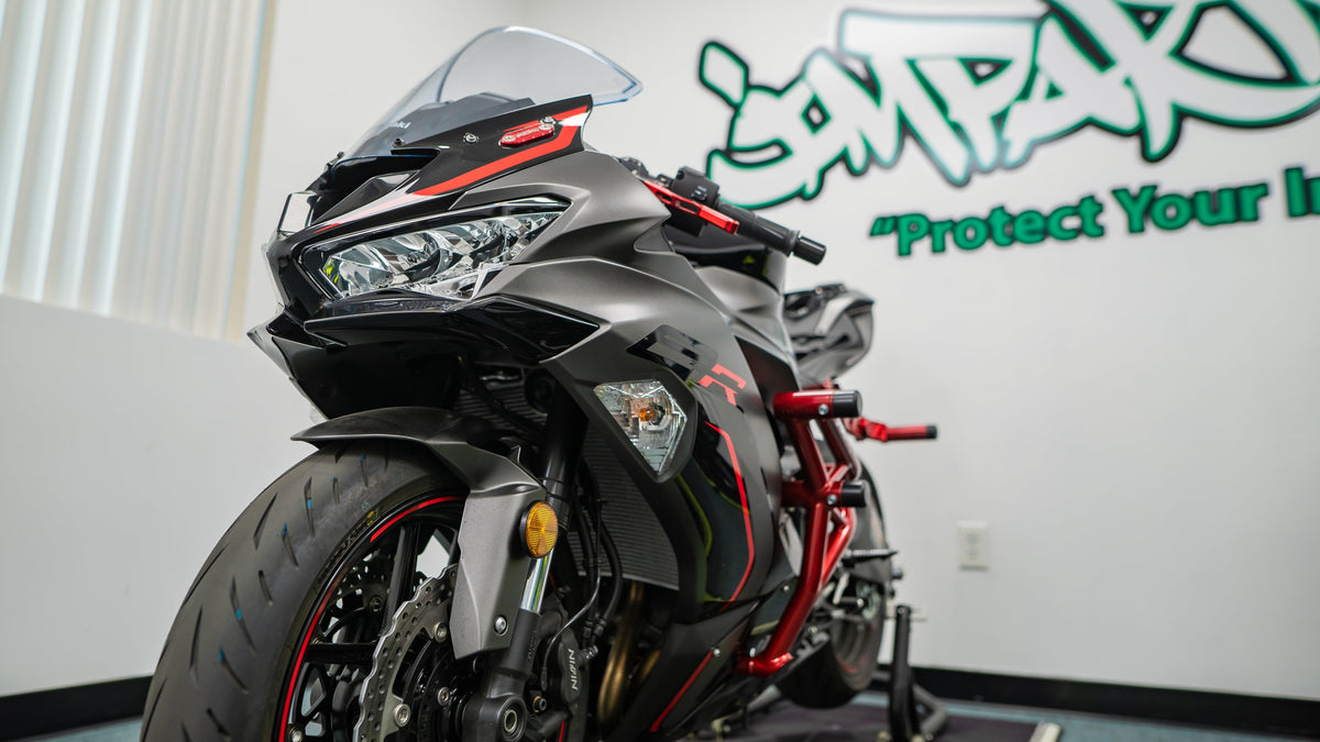 2023 Kawasaki ZX6R METALLIC MATTE GRAPHENESTEEL GRAYMETALLIC DIABLO BL ...