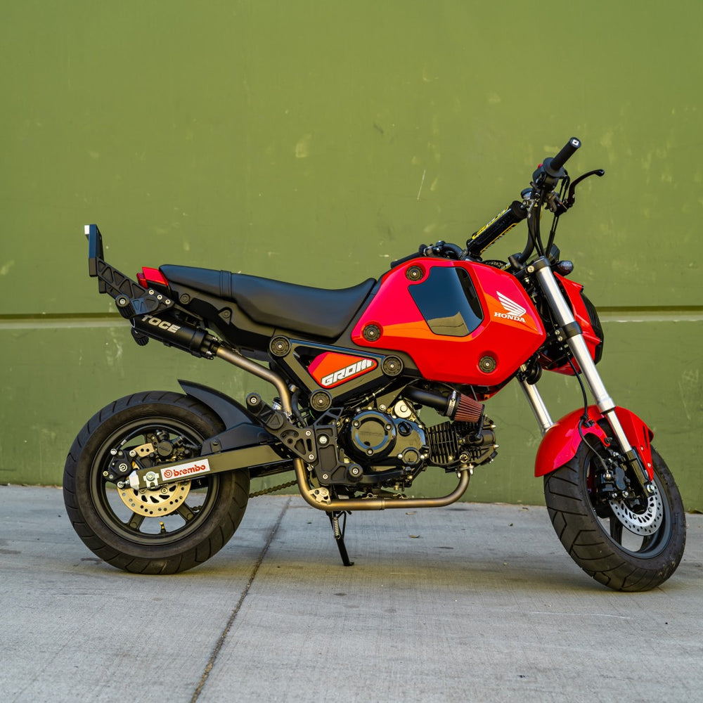 2023 Honda Grom with Impaktech 12 Bar/Subcage and Rearsets / Crash cag